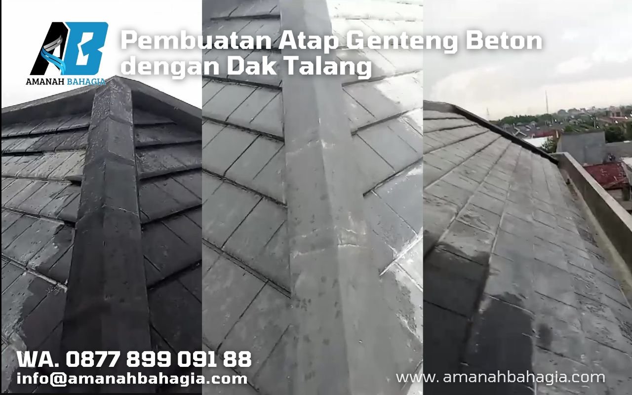 Proyek Renovasi Atap Rumah: Pembuatan Atap Genteng Beton